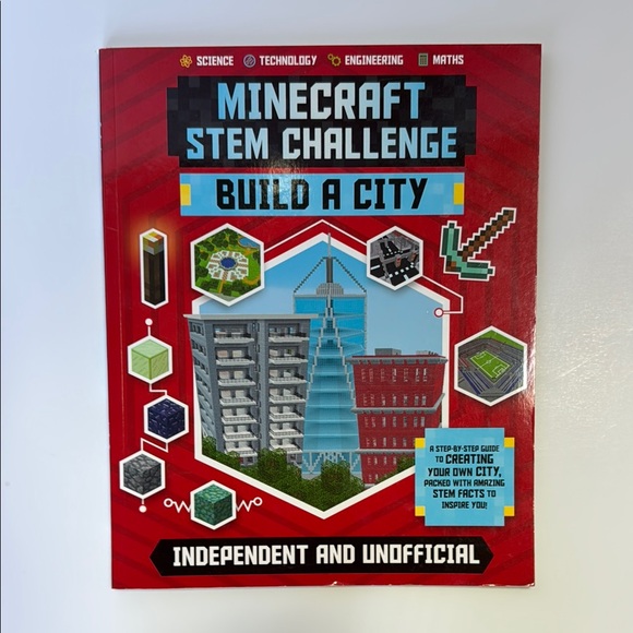 Video Games & Consoles | Minecraft Stem Challenge Book Build A City ...